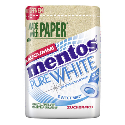 EDEKA24 | Mentos Pure White Sweet Mint 90G 45ST