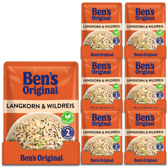 EDEKA24 | Ben's Original Express Langkorn & Wildreis 6x220G