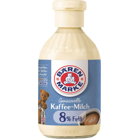 EDEKA24 | Bärenmarke Genussvolle Kaffee-Milch 8% Fett 340G
