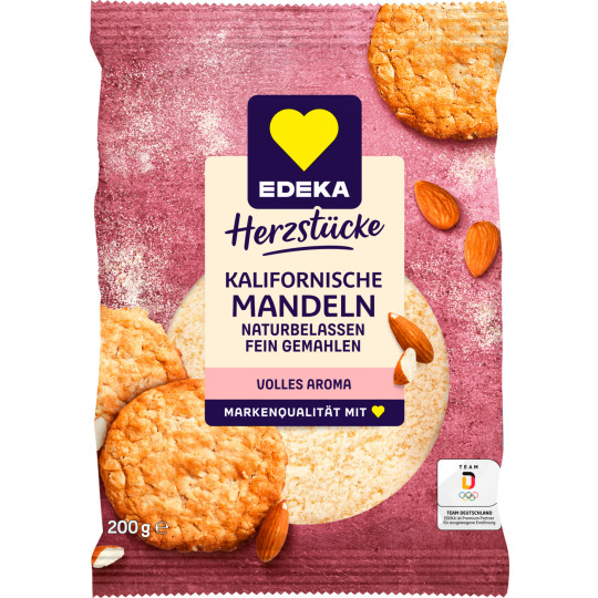 EDEKA24 | EDEKA Kalifornische Mandeln naturbelassen, fein gemahlen 200G