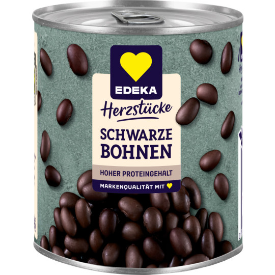 EDEKA24 | EDEKA Herzstücke Schwarze Bohnen 400G