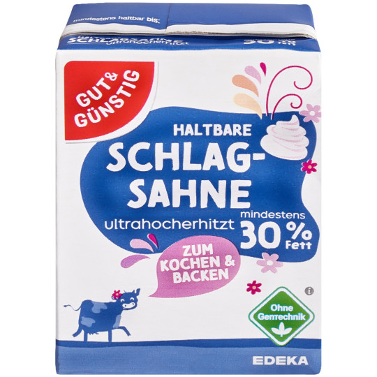 EDEKA24 | Gut & Günstig H-Schlagsahne 30% 200G