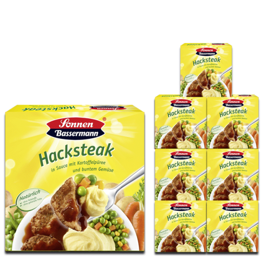 EDEKA24 | Sonnen Bassermann Hacksteak Menü 7x480G