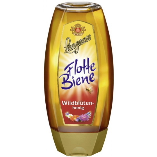EDEKA24 | Langnese Flotte Biene Wildblüten Honig 500G