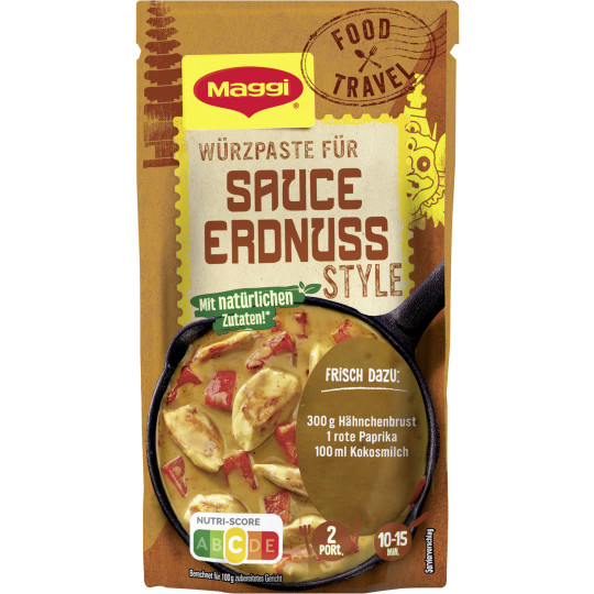 EDEKA24 | Maggi Food Travel Sauce Erdnuss Style 65G