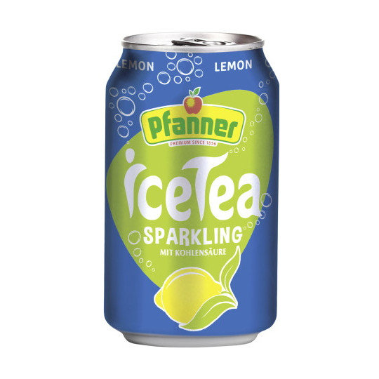 EDEKA24 | Pfanner Ice Tea Sparkling Lemon 0,33L
