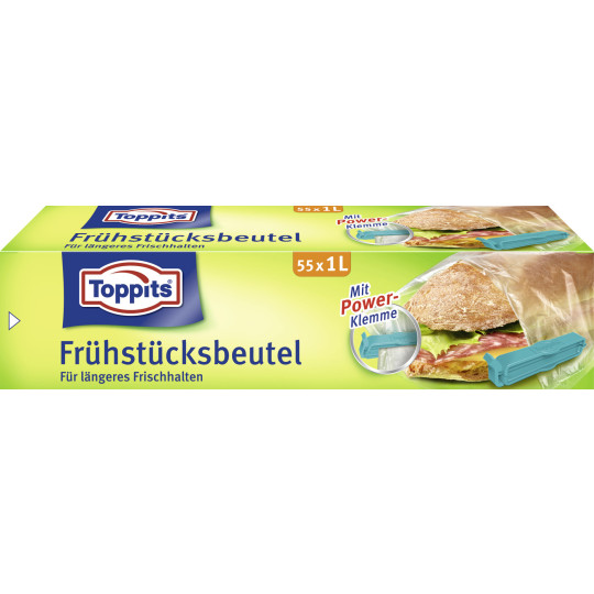 EDEKA24 | Toppits Frühstücksbeutel 1L 55ST