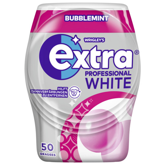 EDEKA24 | Wrigleys Extra Professional White Bubblemint 50ST