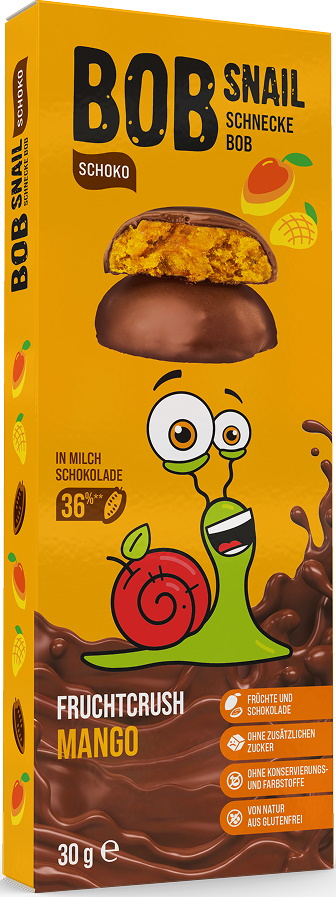 EDEKA24 | Bob Snail Fruchtcrush Mango 3ST 30G